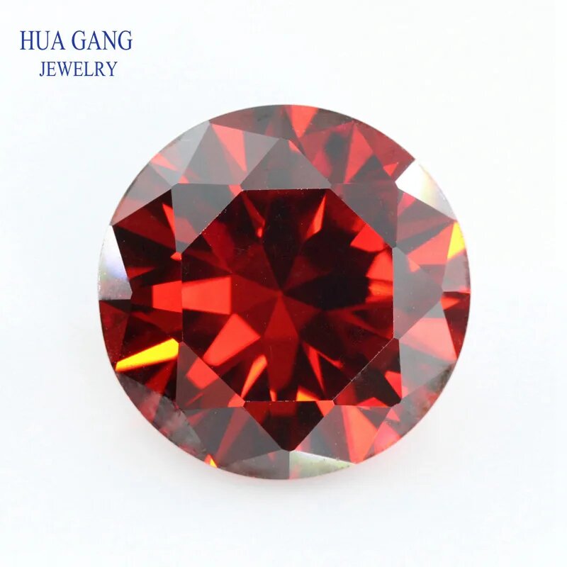 Бусины кубический цирконий garnet 2.5mm 100шт