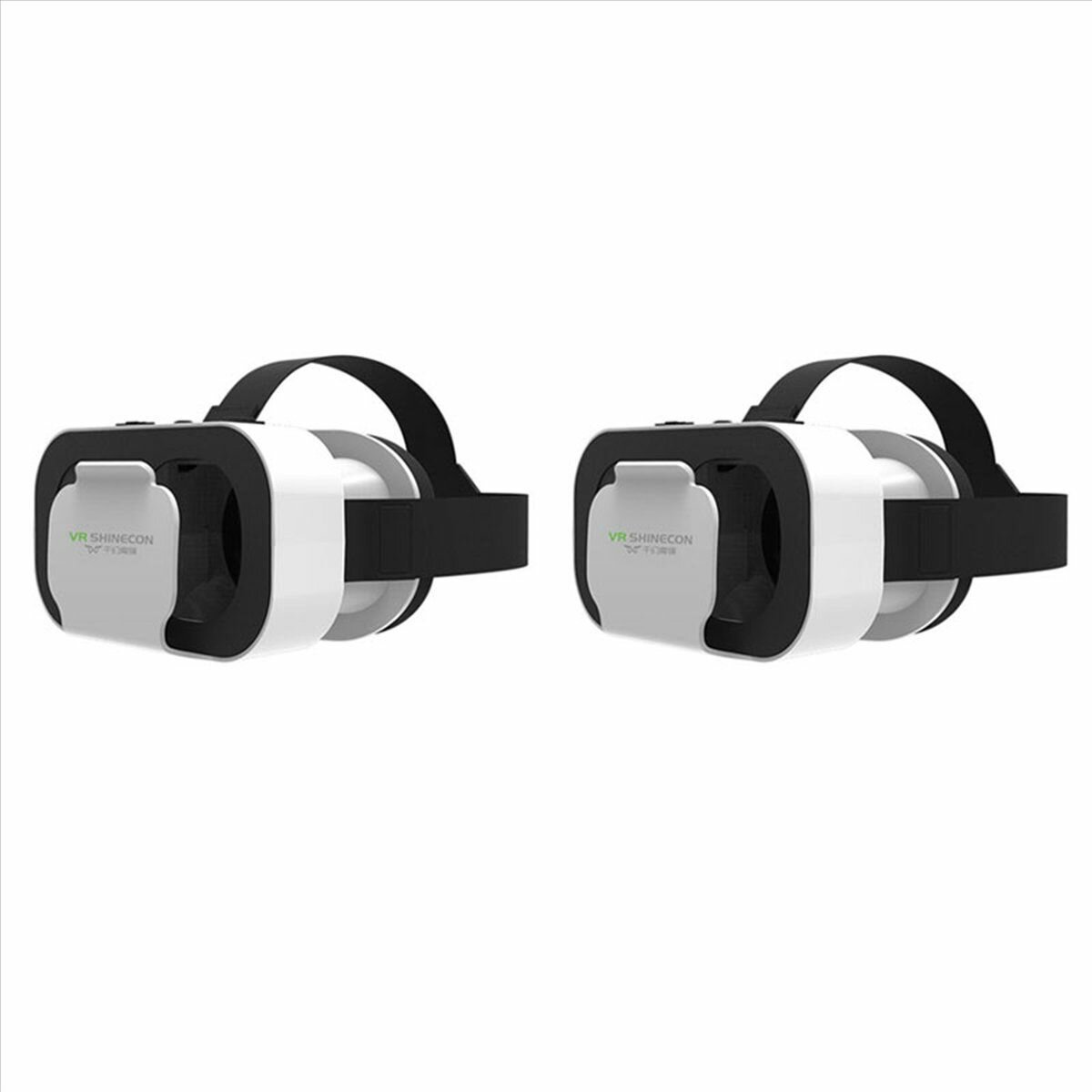 2X BOX 5 Mini VR Очки 3D-очки виртуальной реальности VR-гарнитура для Cardboard Smartp белый