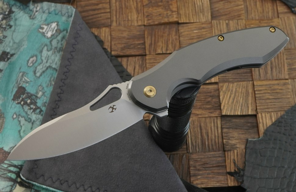 Складной нож Kansept Knives Echis, сталь CPM S35VN, S, рукоять титан