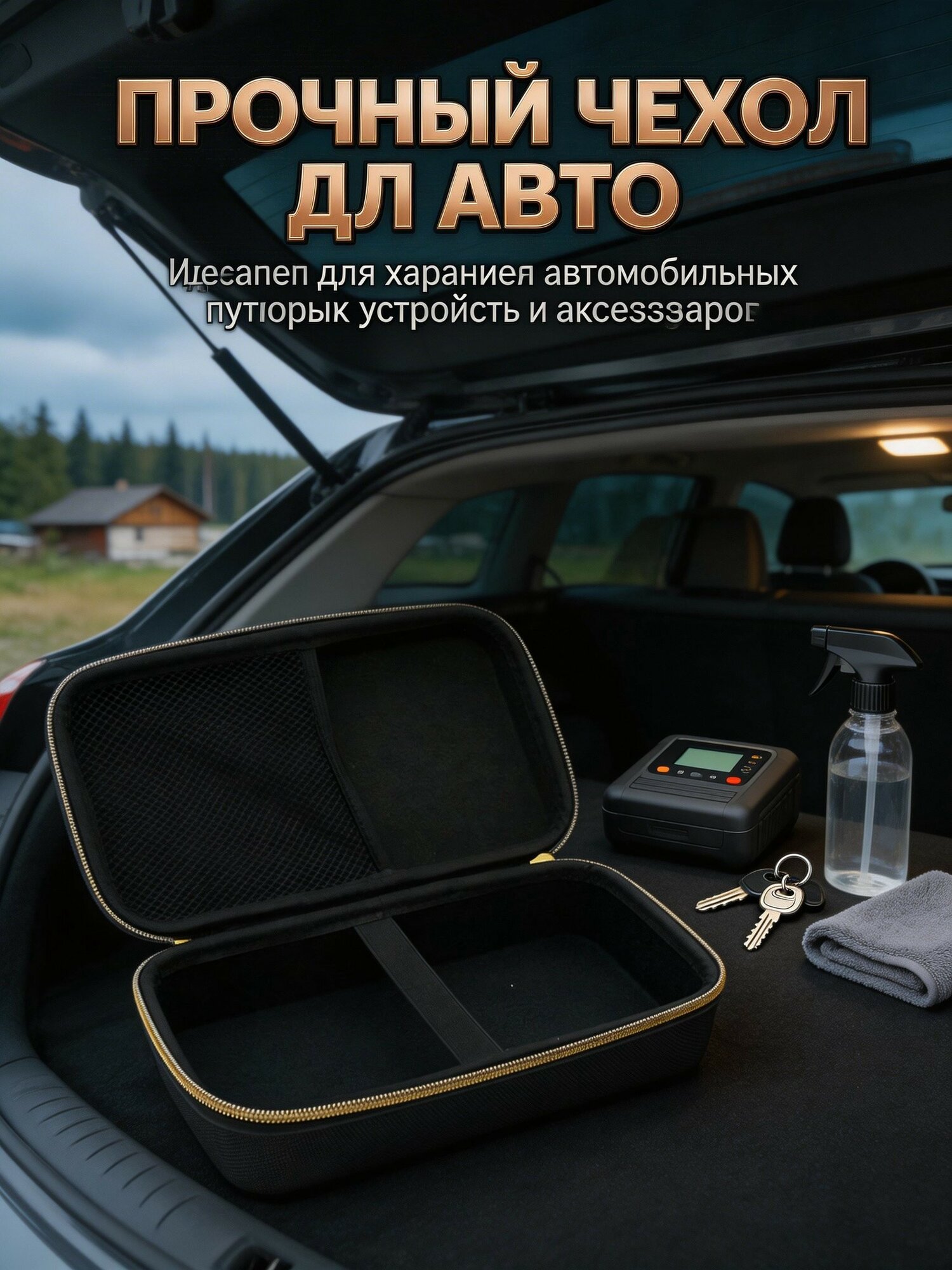 Защитный EVA-чехол для переноски автомобильных пусковых устройств, удобное хранение и транспортировка аварийных источников питания