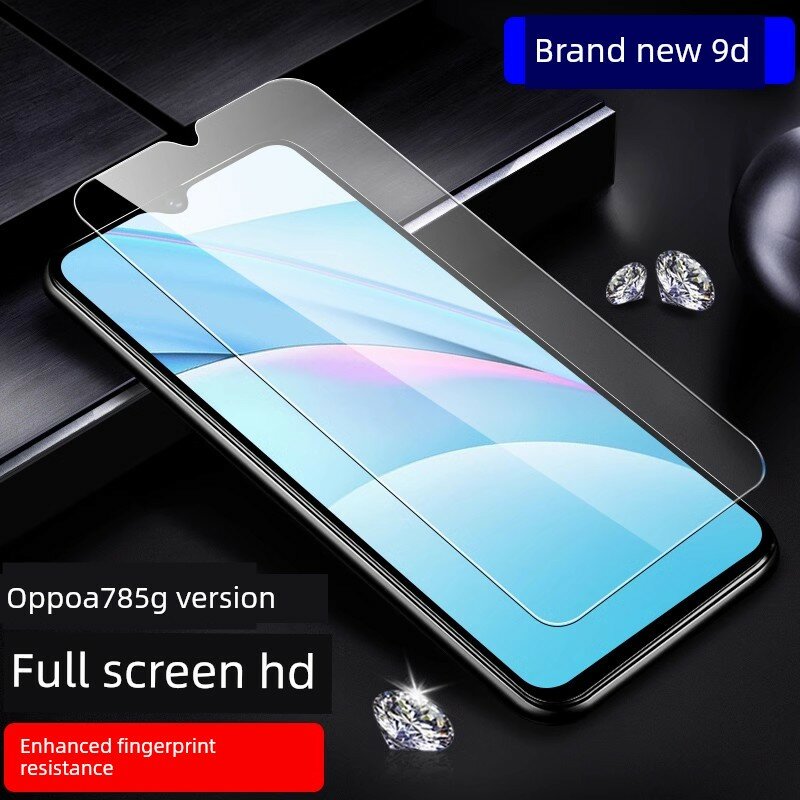 OPPO A78 5G Прозрачная Стеклянная Защитная Пленка, 3-Комплект для Смартфона