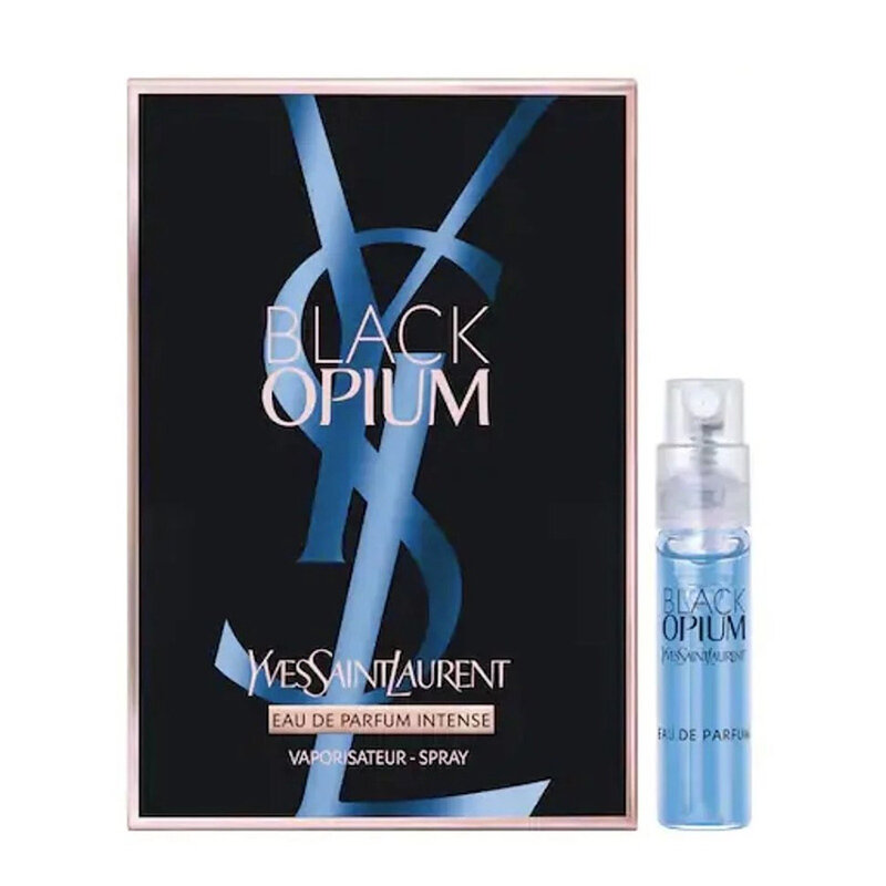 Парфюмерная вода Yves Saint Laurent Black Opium Intense миниатюра 1.2 мл / Пробник духов Ив Сен Лоран Блэк Опиум Интенс