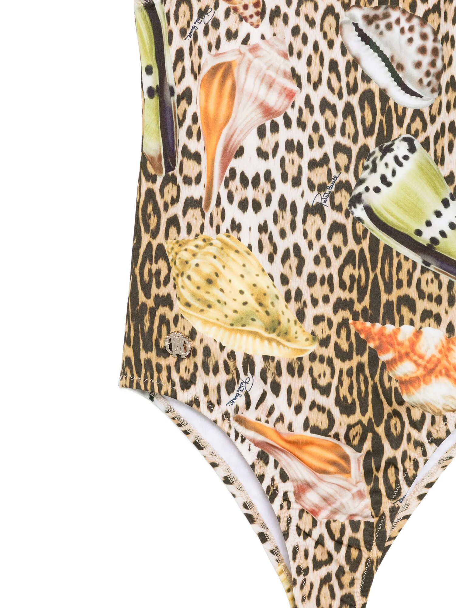 Купальник Roberto Cavalli Leopard-pattern swimsuit, размер 162 — фото 1