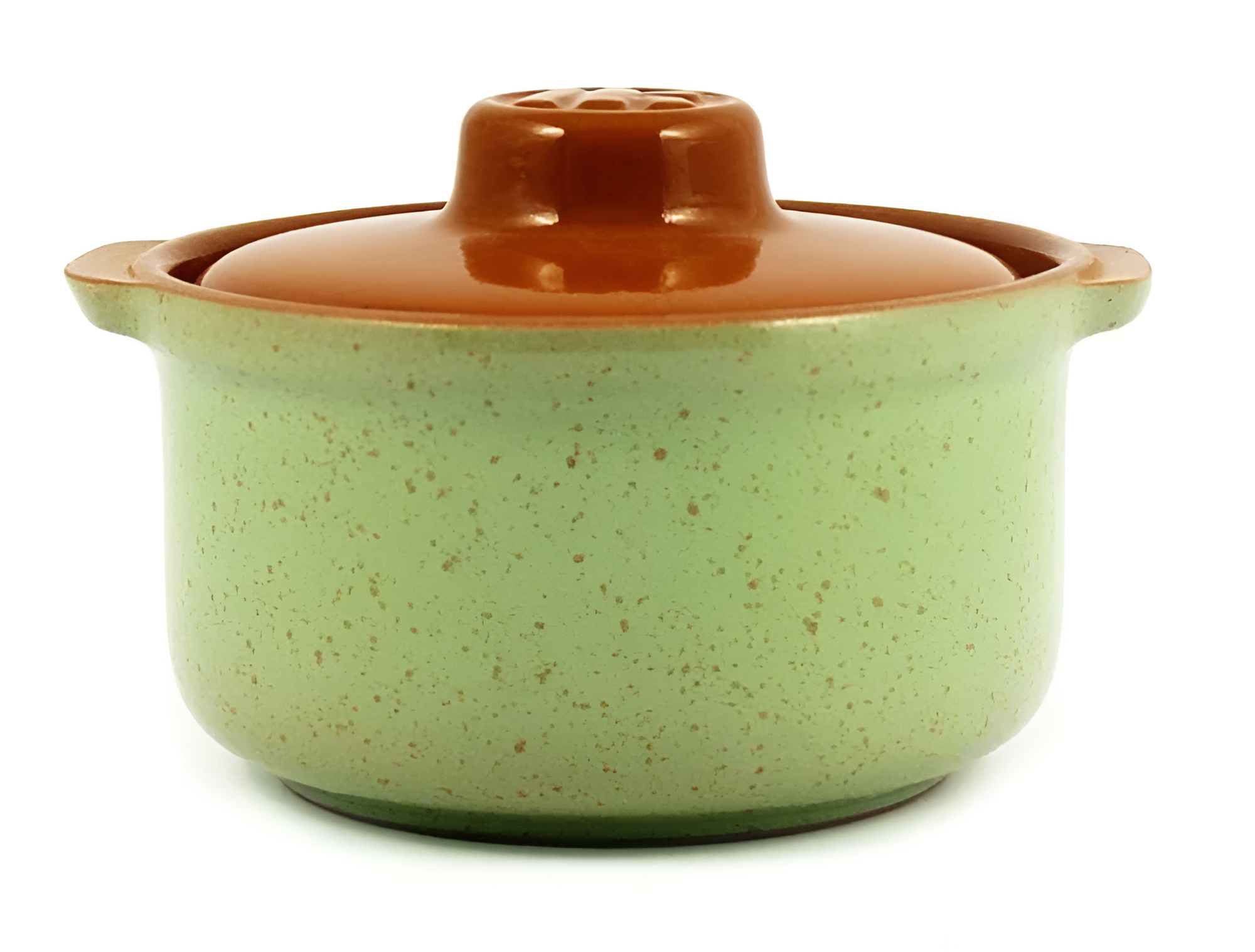 Набор горшочков-сотейников Ломоносовская керамика, жаропрочные, для посудомойки, зеленый