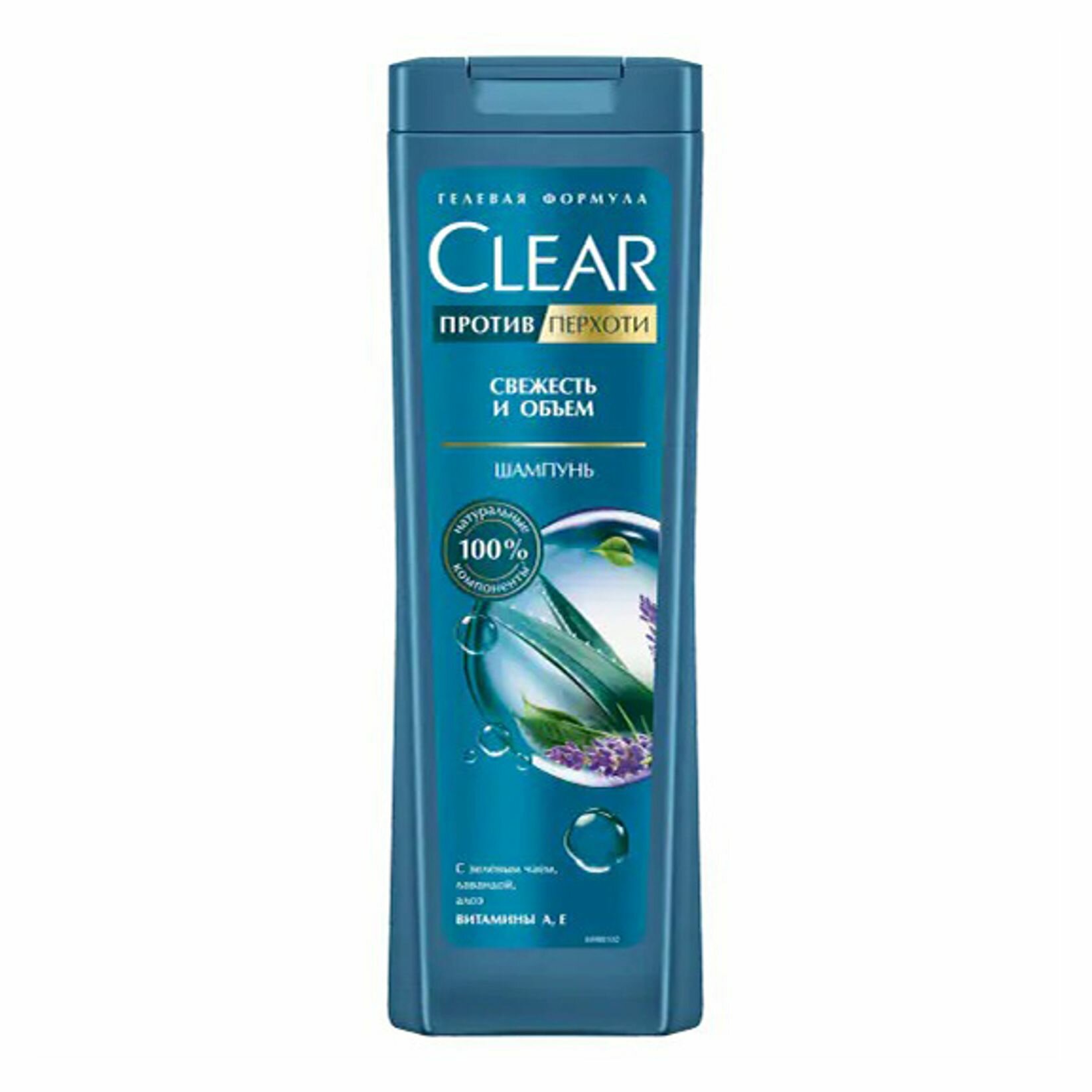 Шампунь Clear Против перхоти свежесть и объем для всех типо