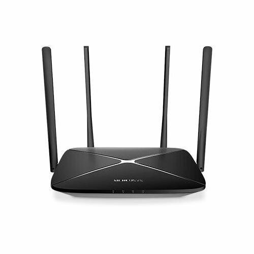Беспроводной маршрутизатор Mercusys AC12G, мобильный роутер 802.11abgnac 1167Mbps 2.4 ГГц 5 ГГц 3xLAN черный