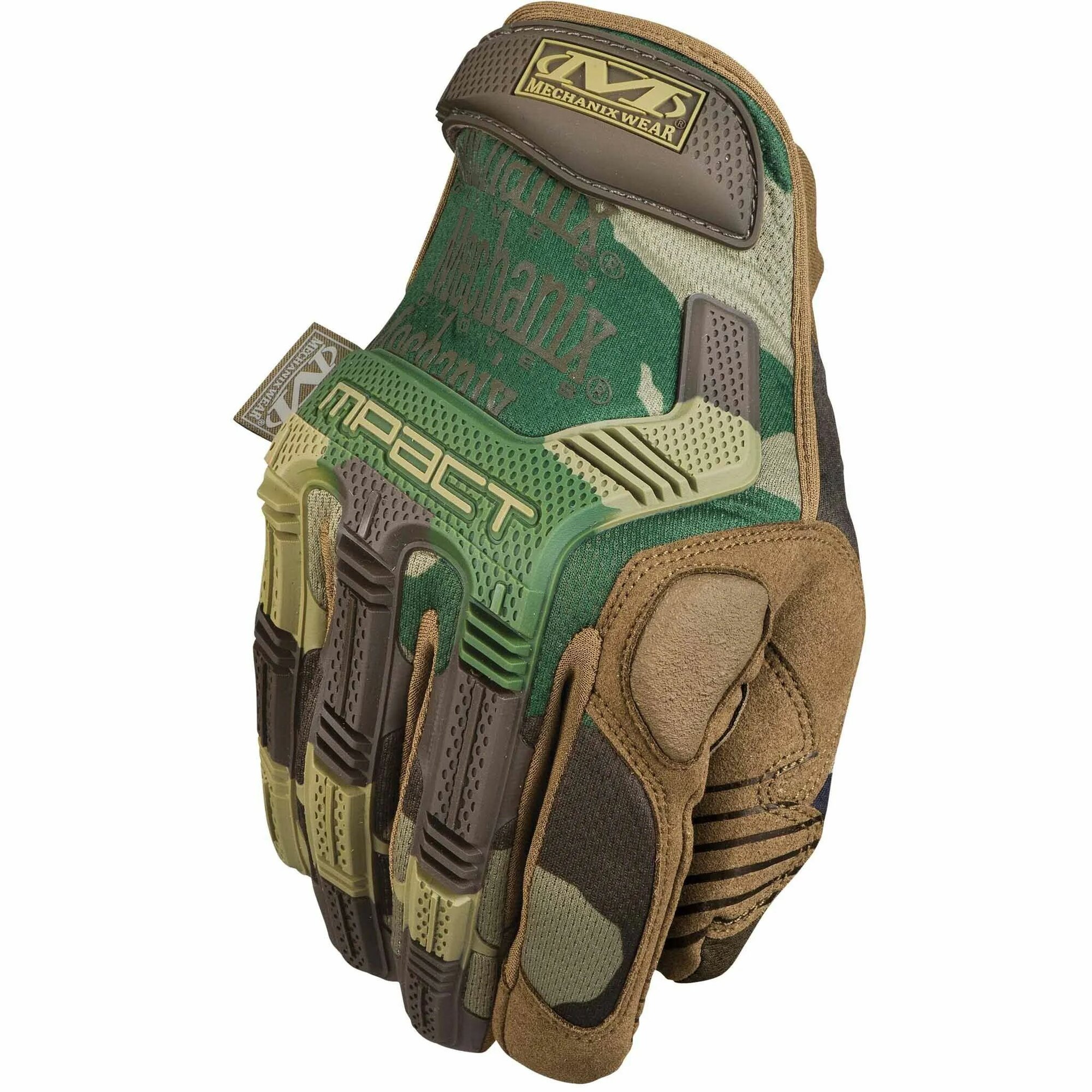 Тактические перчатки Mechanix M-Pact, мультикам