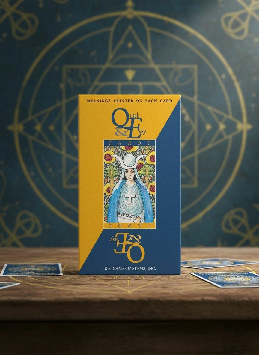 Карты Таро "Quick and Easy Tarot Deck" US Games / Таро "Быстро и Легко" 63635