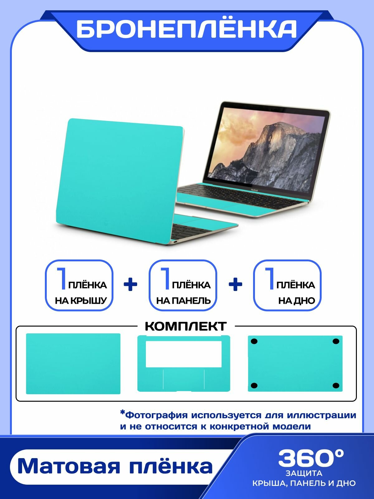 Наклейка для Macbook Air 13 2022 года М2