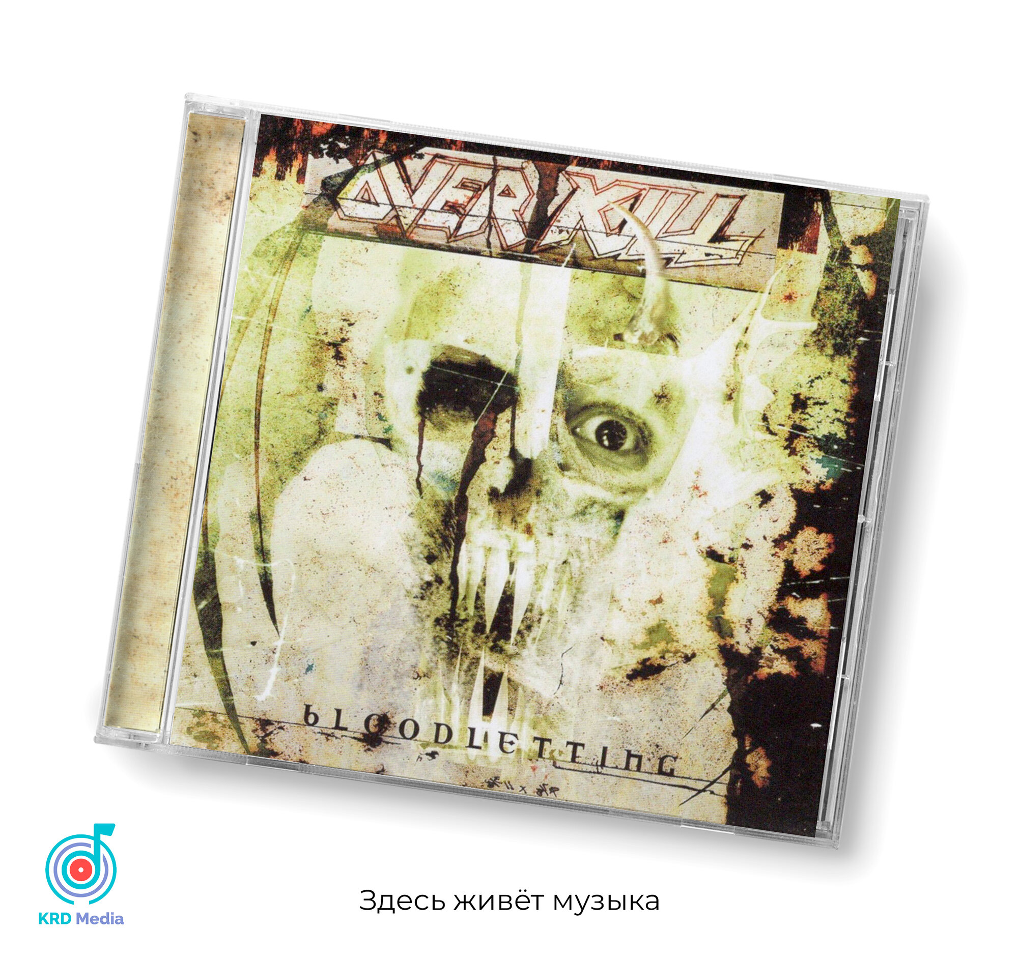 Overkill - Bloodletting, 2000, 2-page, CD-Аудио