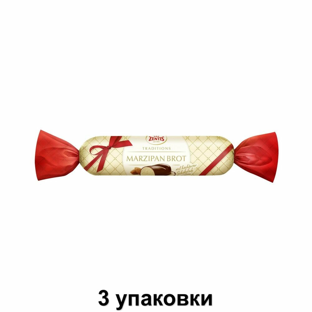 Zentis/ Конфета Марципановая буханка, 100 г, 3 уп