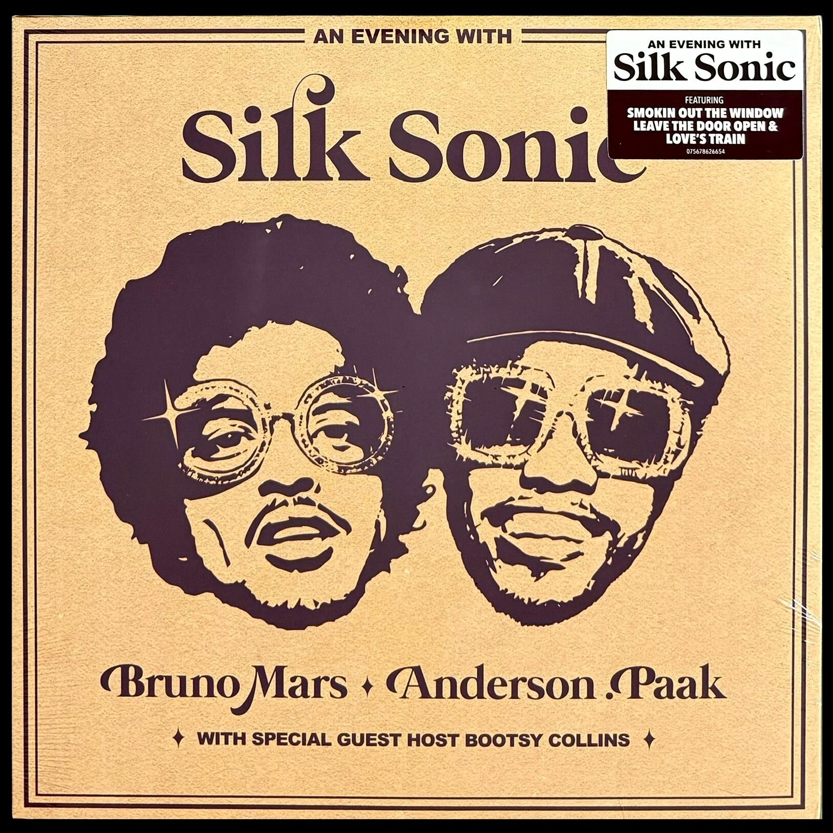 Виниловая пластинка Silk Sonic - An Evening With Silk Sonic (LP, 2023, Atlantic)