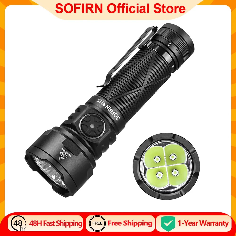 Фонарь Sofirn SR15 4500LM