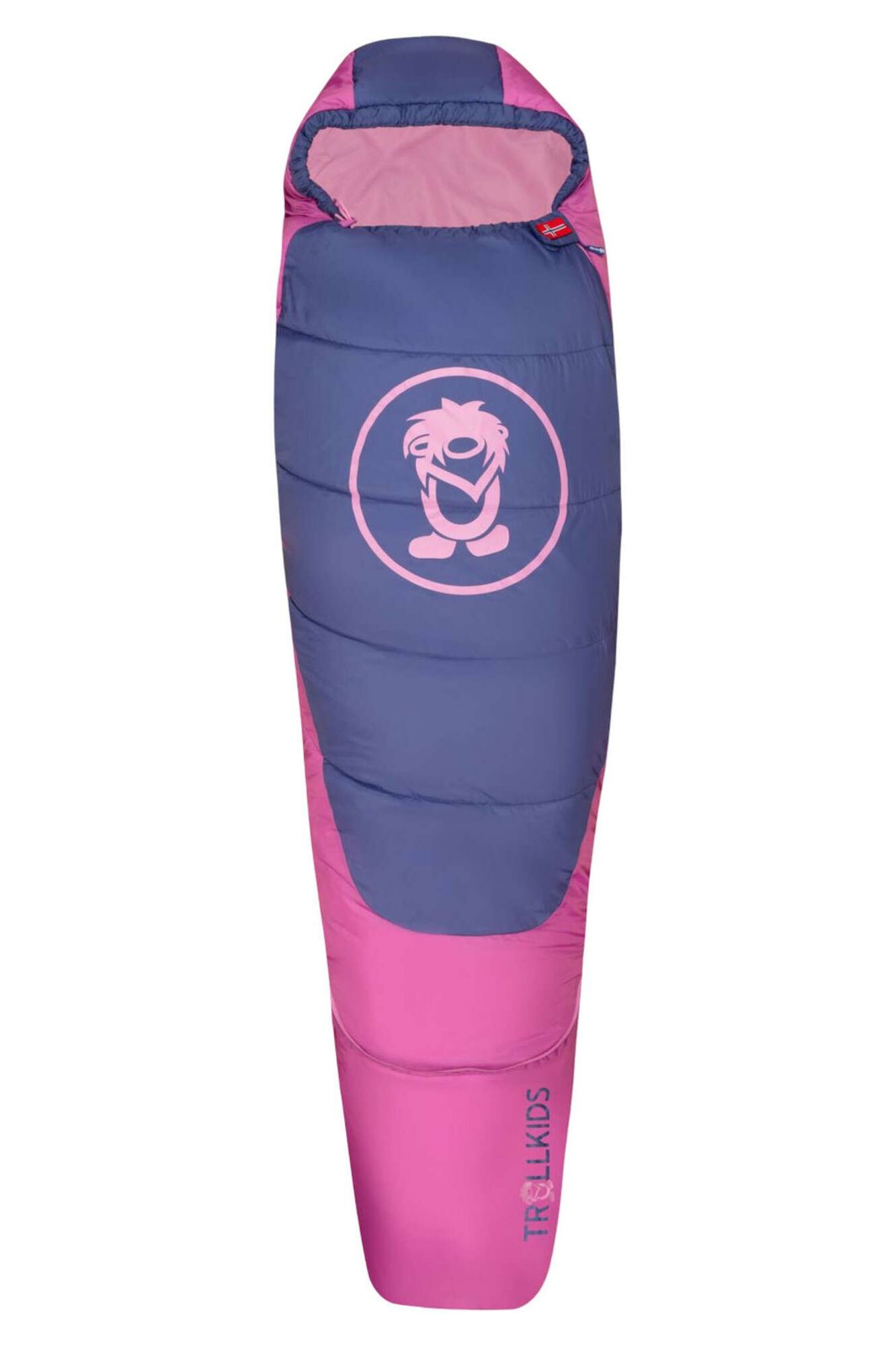 Детский спальник Trollkids Femund 3in1 Sleeping Bag Mallow Pink/Violet Blue/Wild Rose (см:100-160)