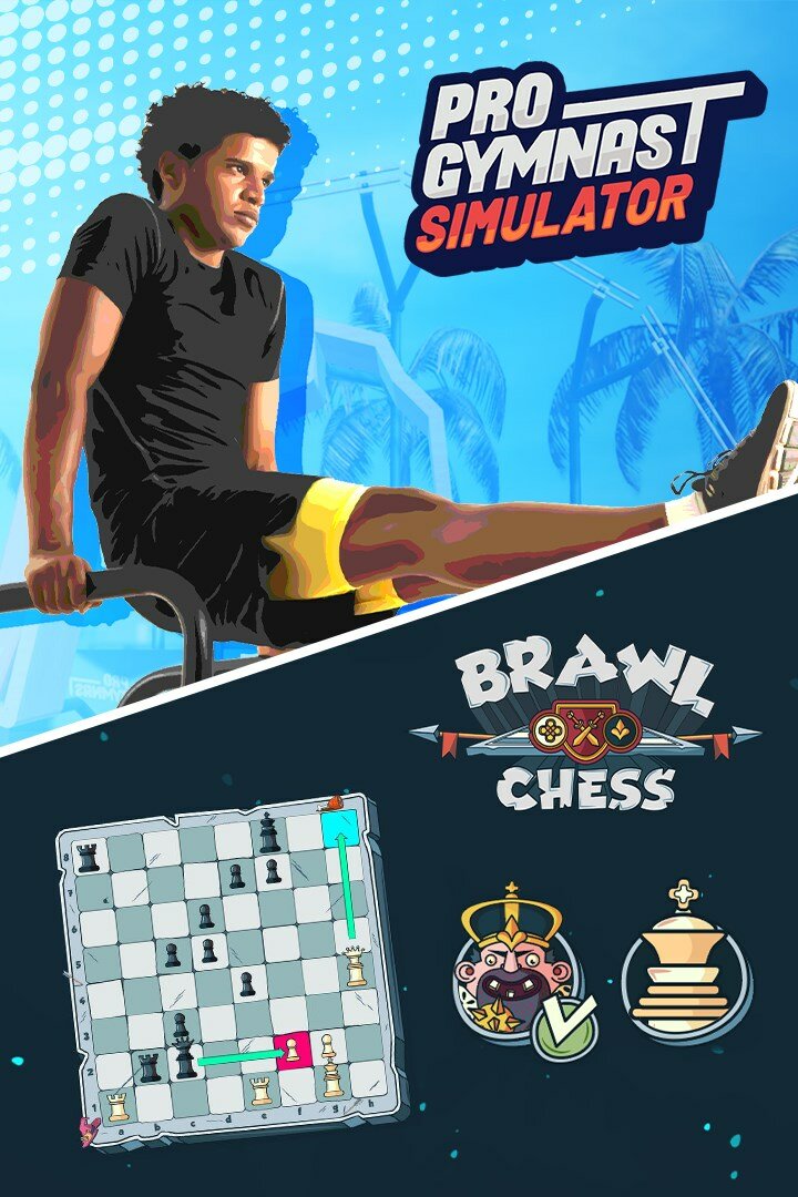 Pro Gymnast Simulator + Brawl Chess — ключ активации Xbox / Microsoft Store · Xbox One, Xbox Series X|S · цифровой ключ · любой регион