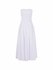 Платье Ruched strapless dress