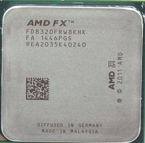 Процессор Socket-AM3+ AMD FX-8320 8x Core, 3,5GHz FD8320FRW8KHK FAПроцессор Socket-AM3+ AMD FX-8320 8x Core, 3,5GHz FD8320FRW8KHK FA