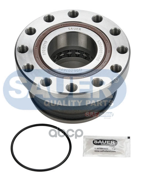 Ступица колеса в сборе SCHMITZ/SAF SKRB 9019/9022 (без болтов) SAUER арт. S4340051000
