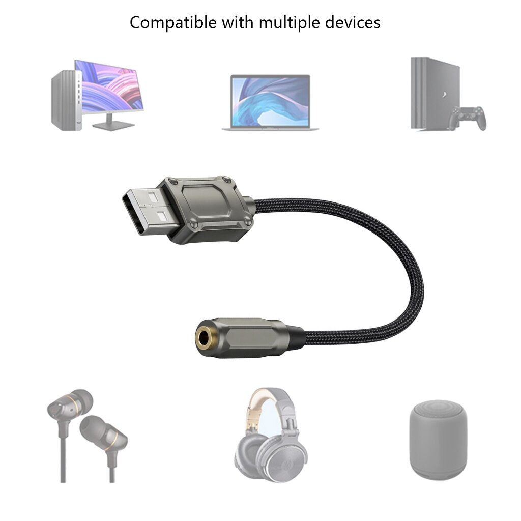 Кабель USB-C — 3,5 мм — фото 1