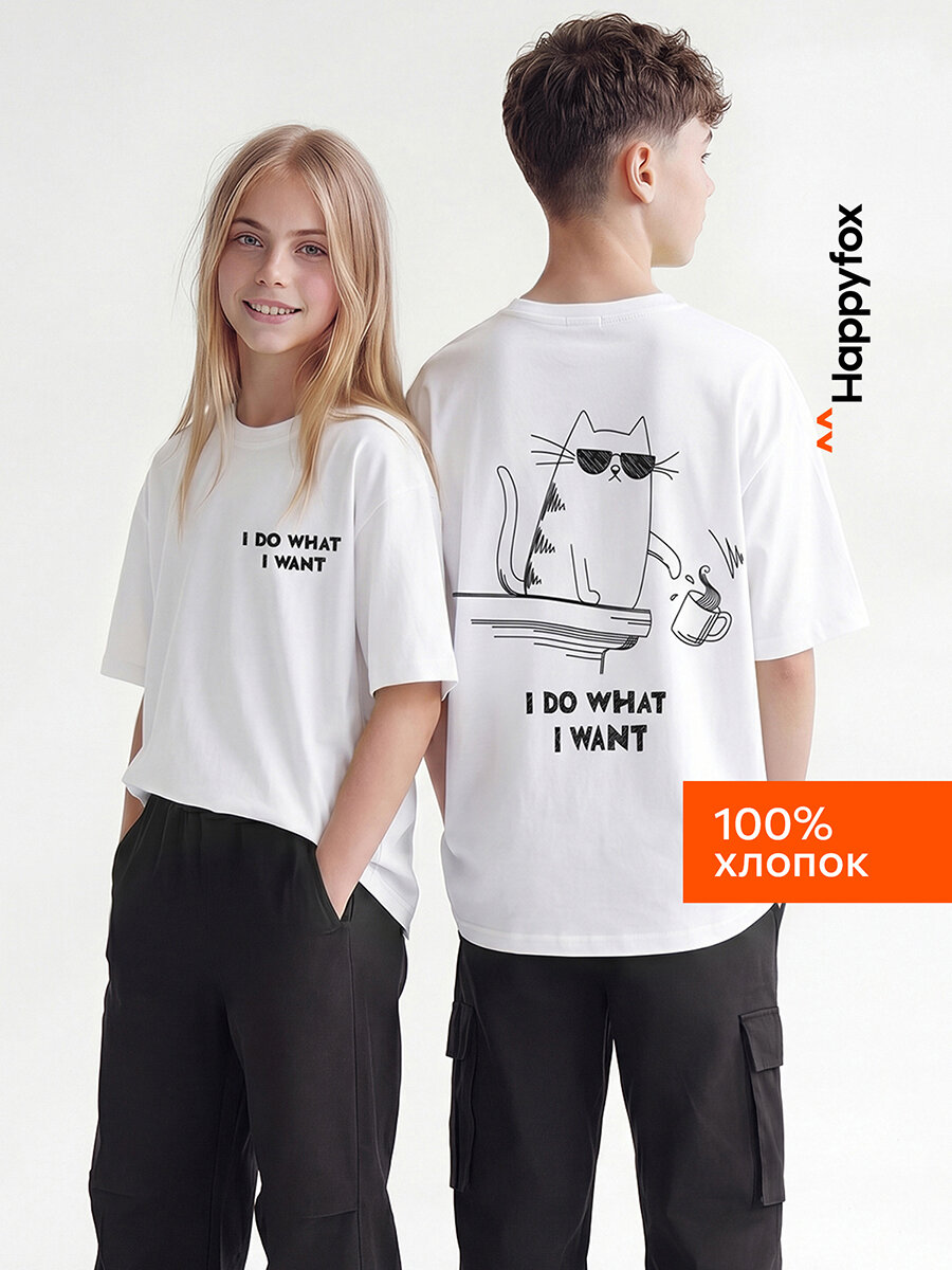 Футболка Happyfox Для девочек