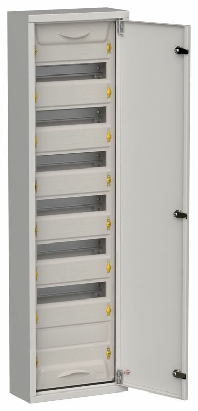 Корпус ЩРн-84 (1х84) TITAN 5 1085х310х140 IP31 метал. сер. IEK TI5-50-N-084-31-7035