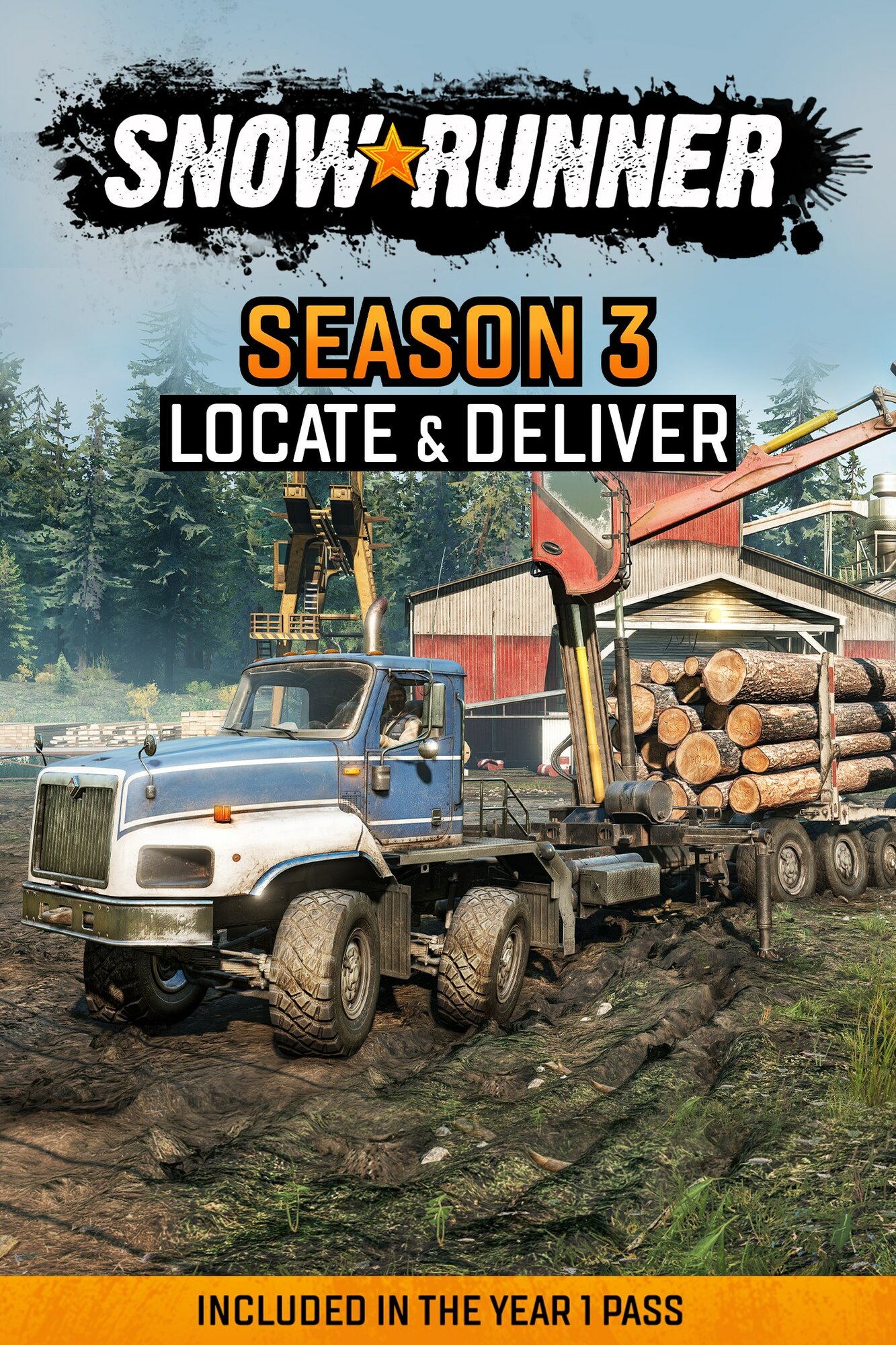 SnowRunner - Season 3: Locate & Deliver — Season 3 Locate & Deliver — дополнение (DLC) — дополнение (DLC) для Xbox / Microsoft Store · Xbox · цифровой ключ · нужна базовая игра