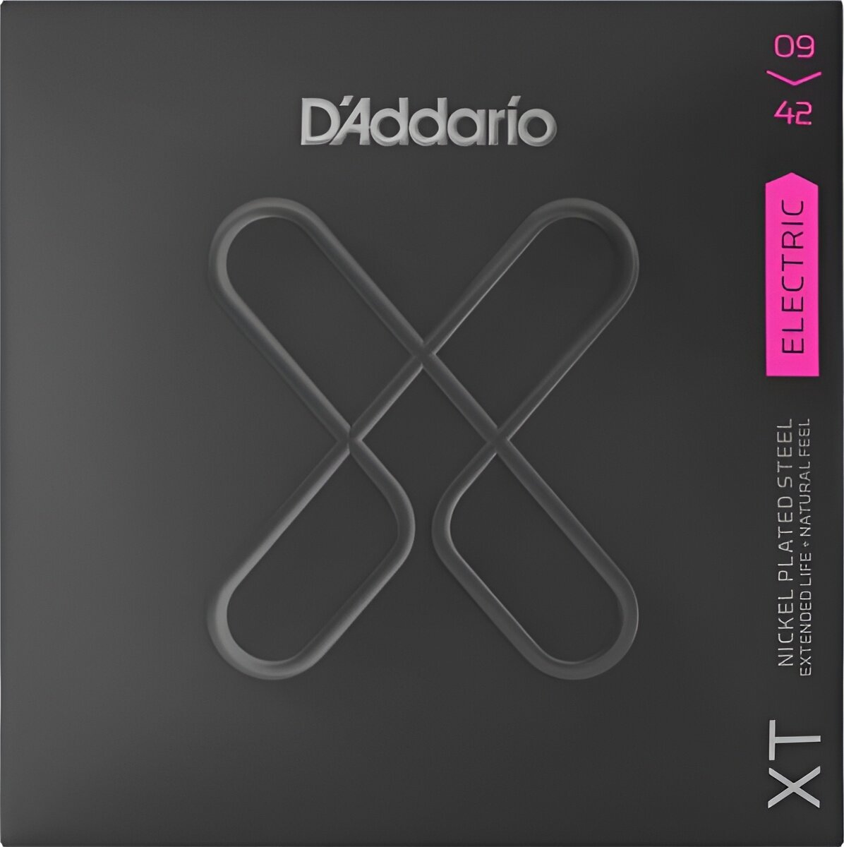 D'ADDARIO XTE0942 SET ELEC GTR XT SUP LIGHT струны с покрытием XT для электрогитары, 09-42