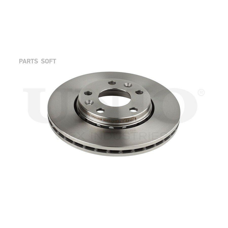 UNIO BRD-20016 Диск тормозной передний Renault Duster 11-, Megane III, IV 08-, Arkana 19-