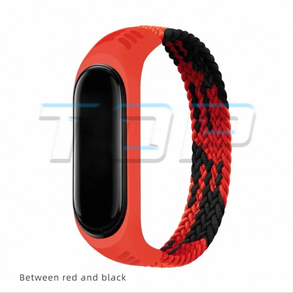 Браслет Xiaomi Mi Band 7 красный/черный, Color: I