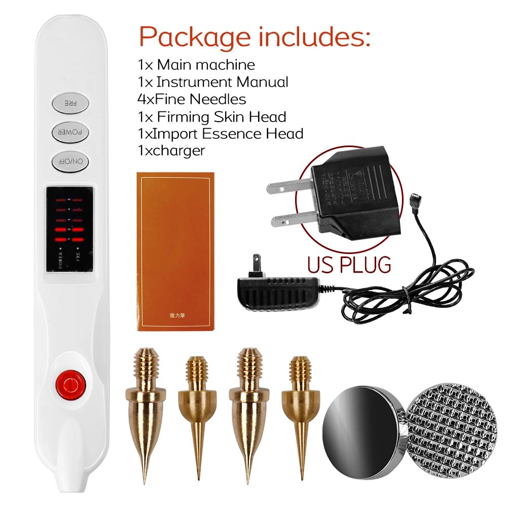 Плазменная ручка SANPKON для удаления пигмента, US Plug
