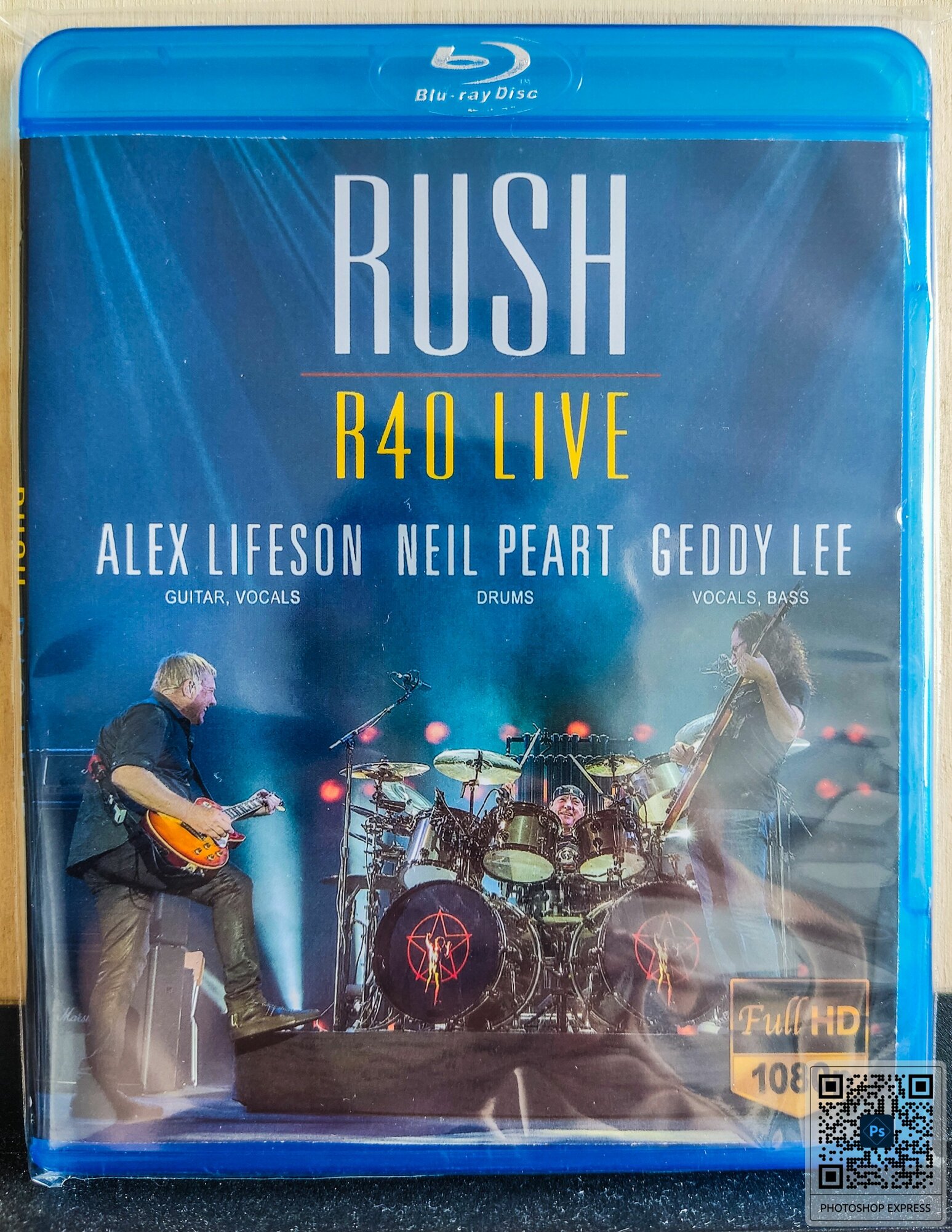 Rush - R40 Live (2015) Blu-ray (блю рей) 50Gb