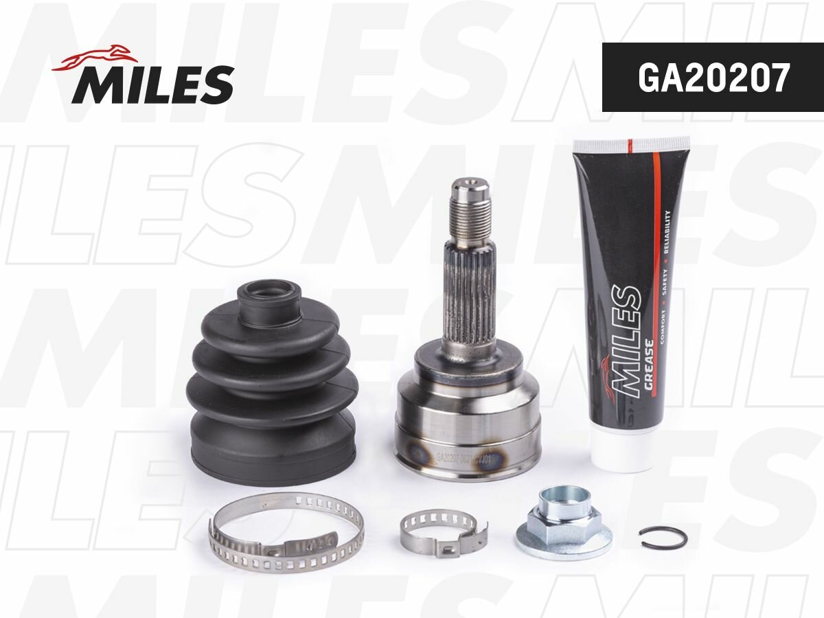 MILES ШРУС наружный MAZDA 121/KIA PRIDE 1.1/1.3 90-96 (GKN 302982) GA20207