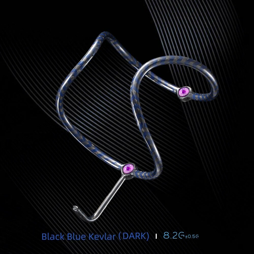 RYET Держатель для бутылки из углеродного волокна Black Dark Blue