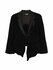 Куртка Undercover Notched lapel asymmetric jacket, размер 46, black/black