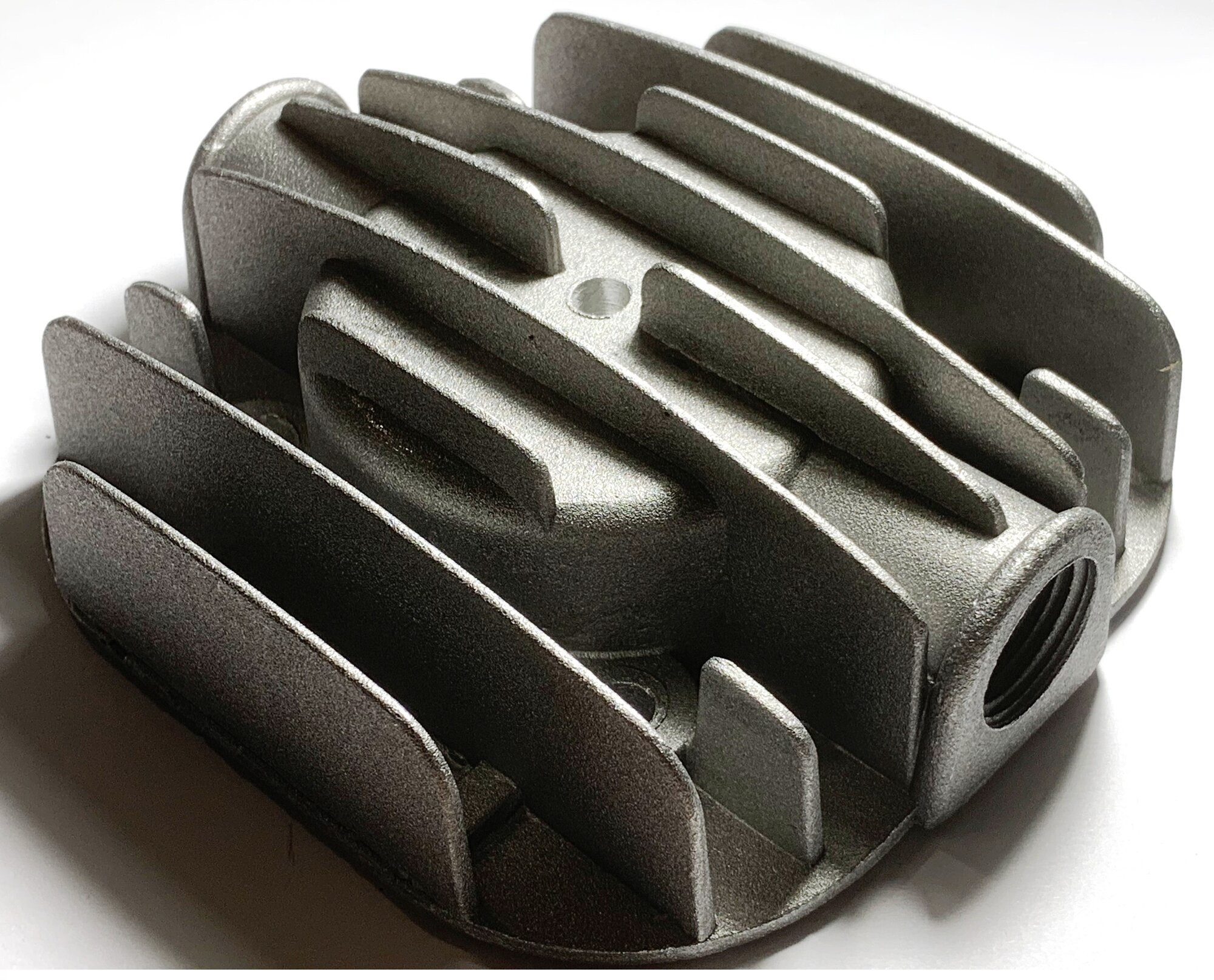 Крышка цилиндра одноцилиндрового компрессора (127x121 мм)