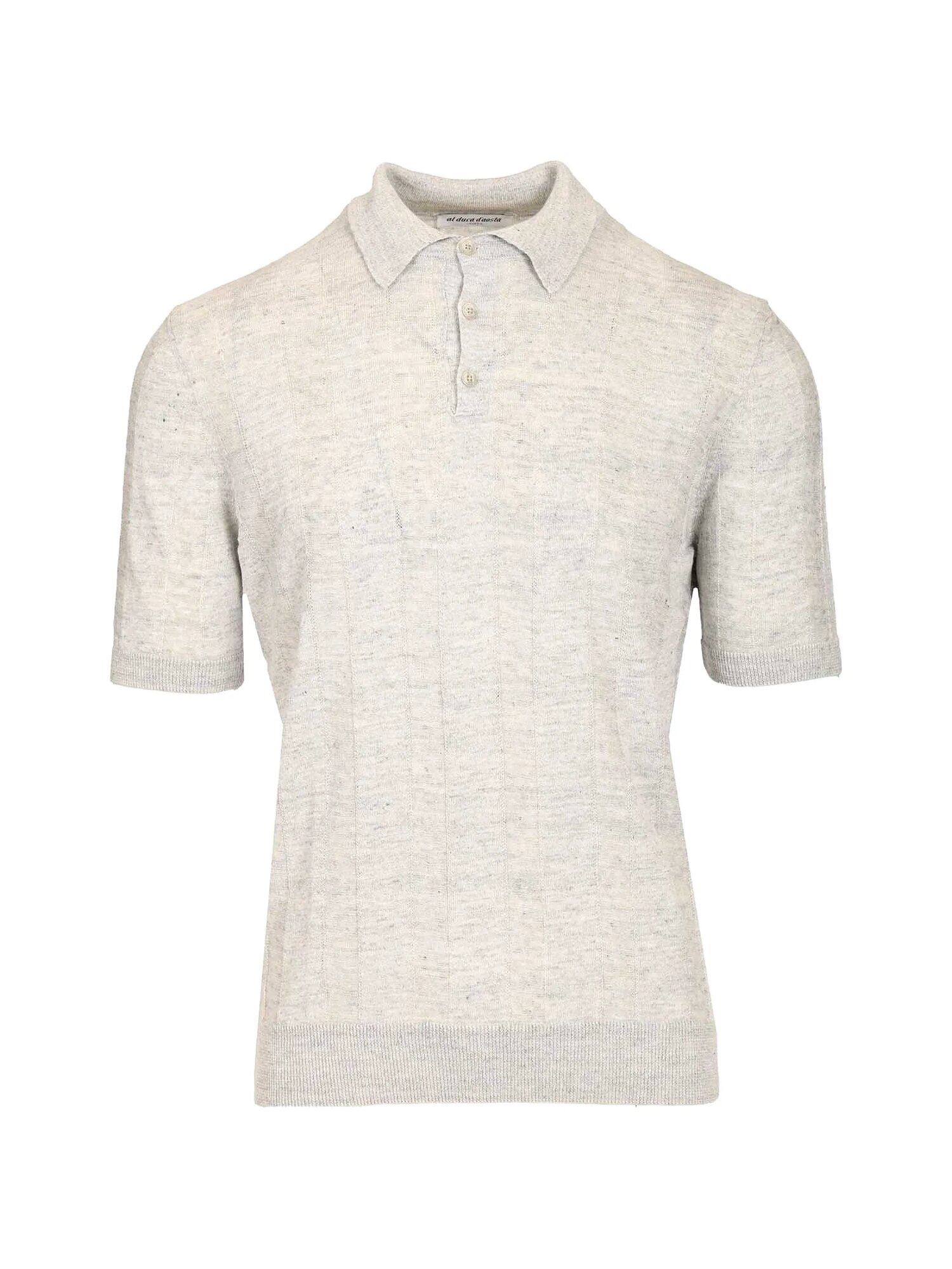 Рубашка al duca d'aosta Ribbed-knit polo shirt
