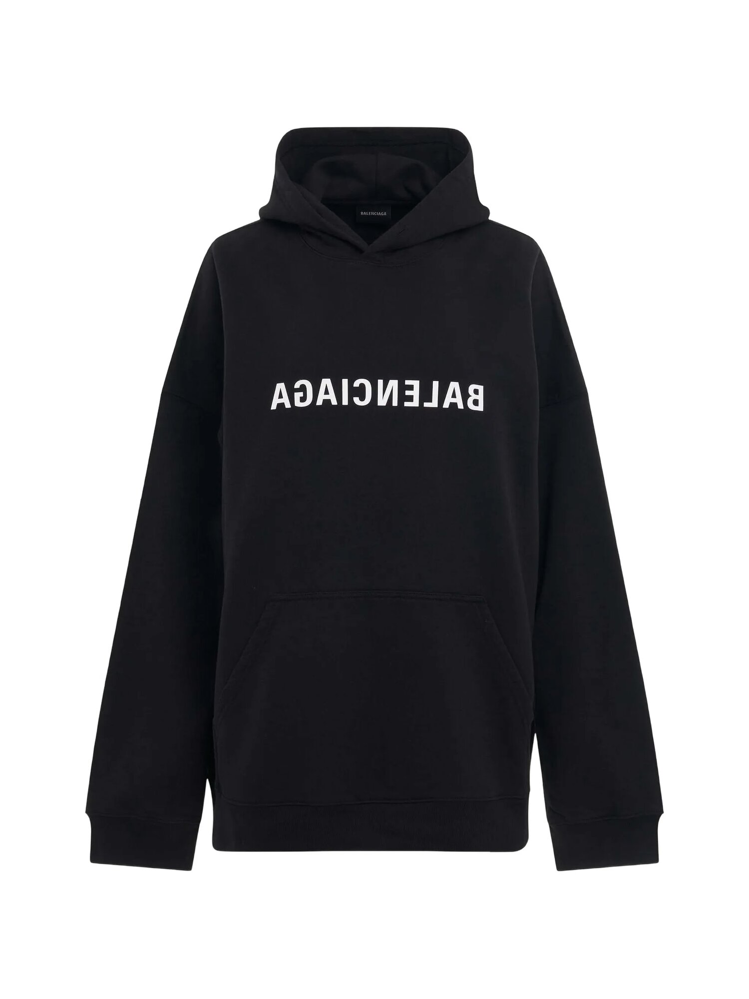 Худи Mirror-print wide-fit hoodie