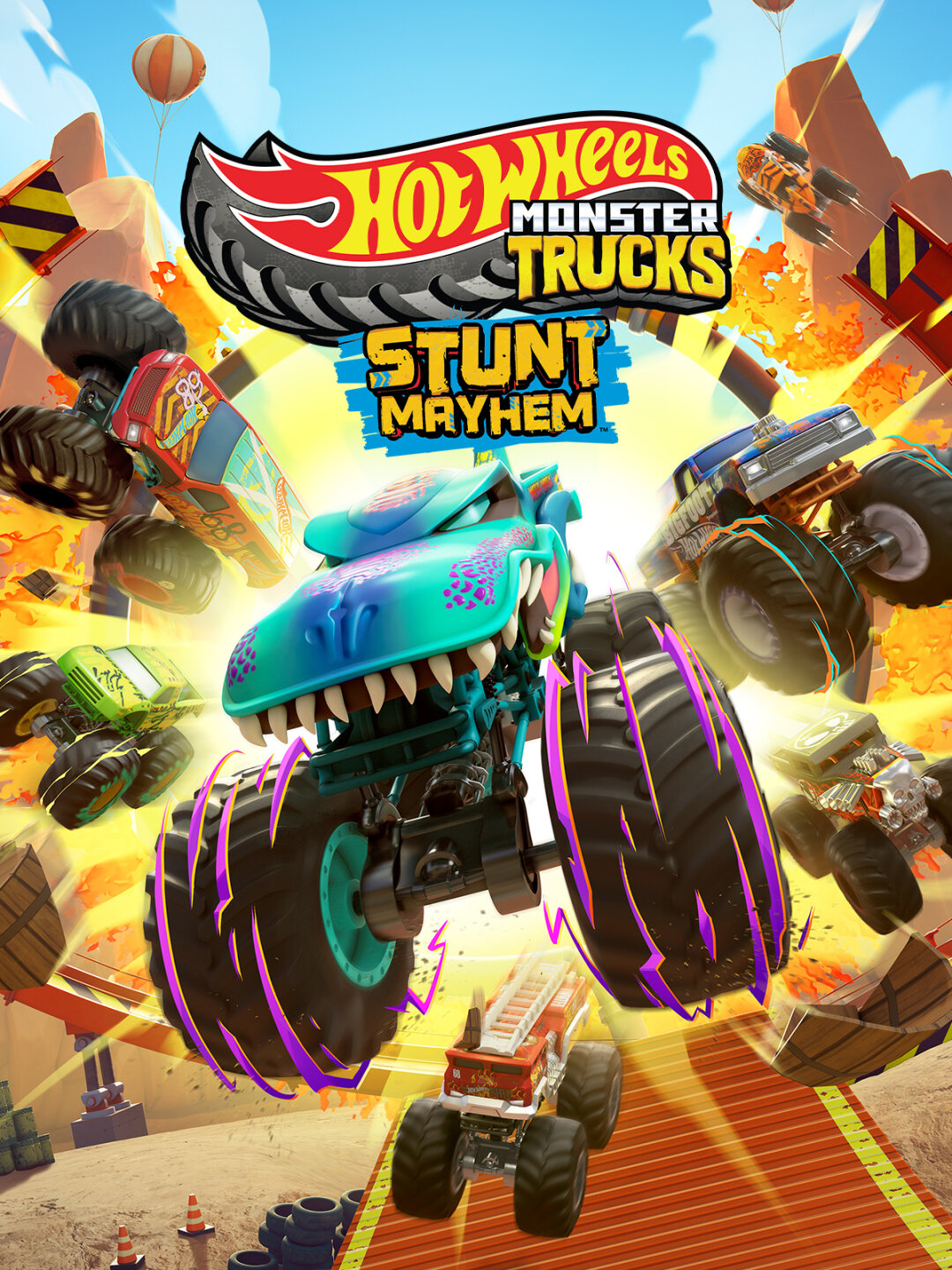 Hot Wheels Monster Trucks: Stunt Mayhem