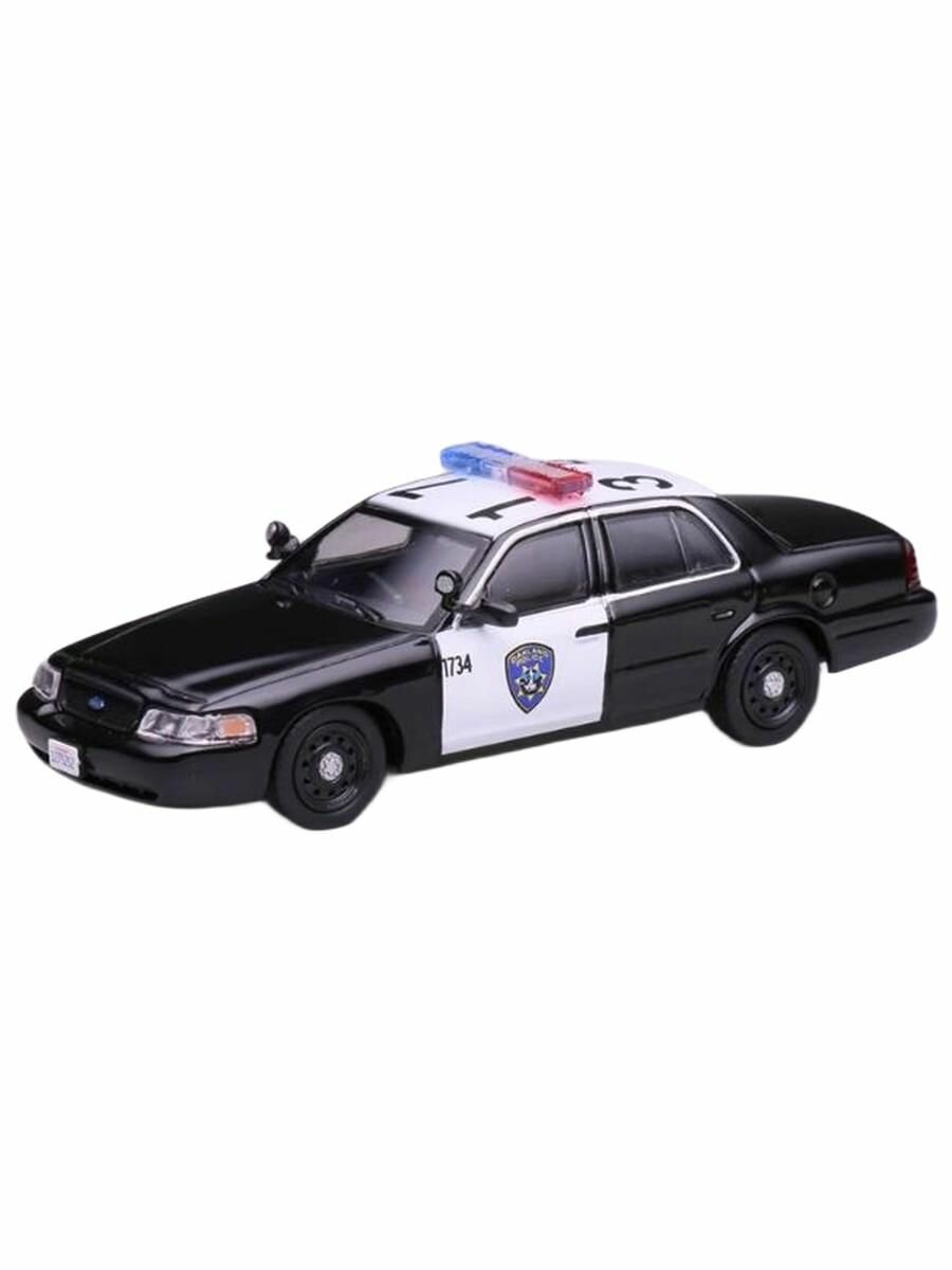 Машинка металлическая модель 596 1:64 Ford Crown Victoria Auck-land State Patrol