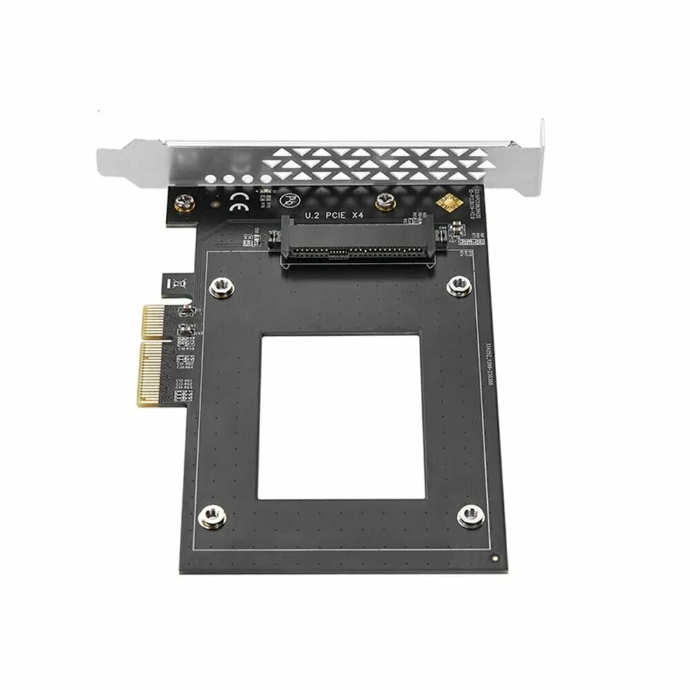 Адаптер U.2 в PCI Express 4.0, плата расширения для подключения накопителей и работы с большими объёмами данных — фото 1