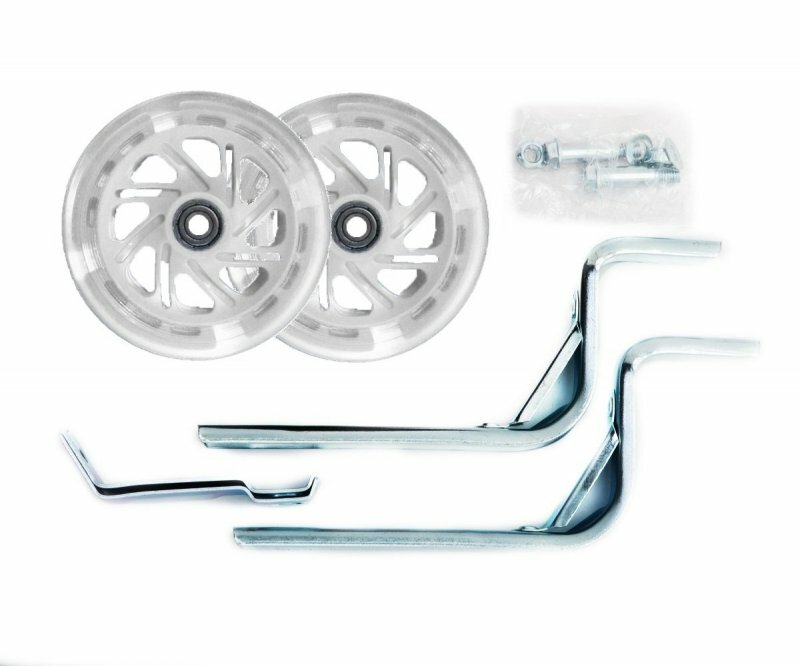 Колеса приставные HRS 03 сталь на 12"-20", промподш. ABEC7, колеса с подсветкой