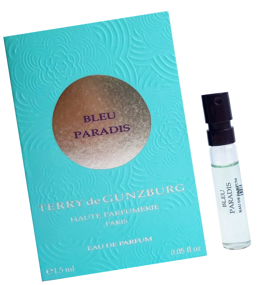 Блю Парадиз - сэмпл парфюмерной воды Terry De Gunzburg Bleu Paradis 1.5 мл женский