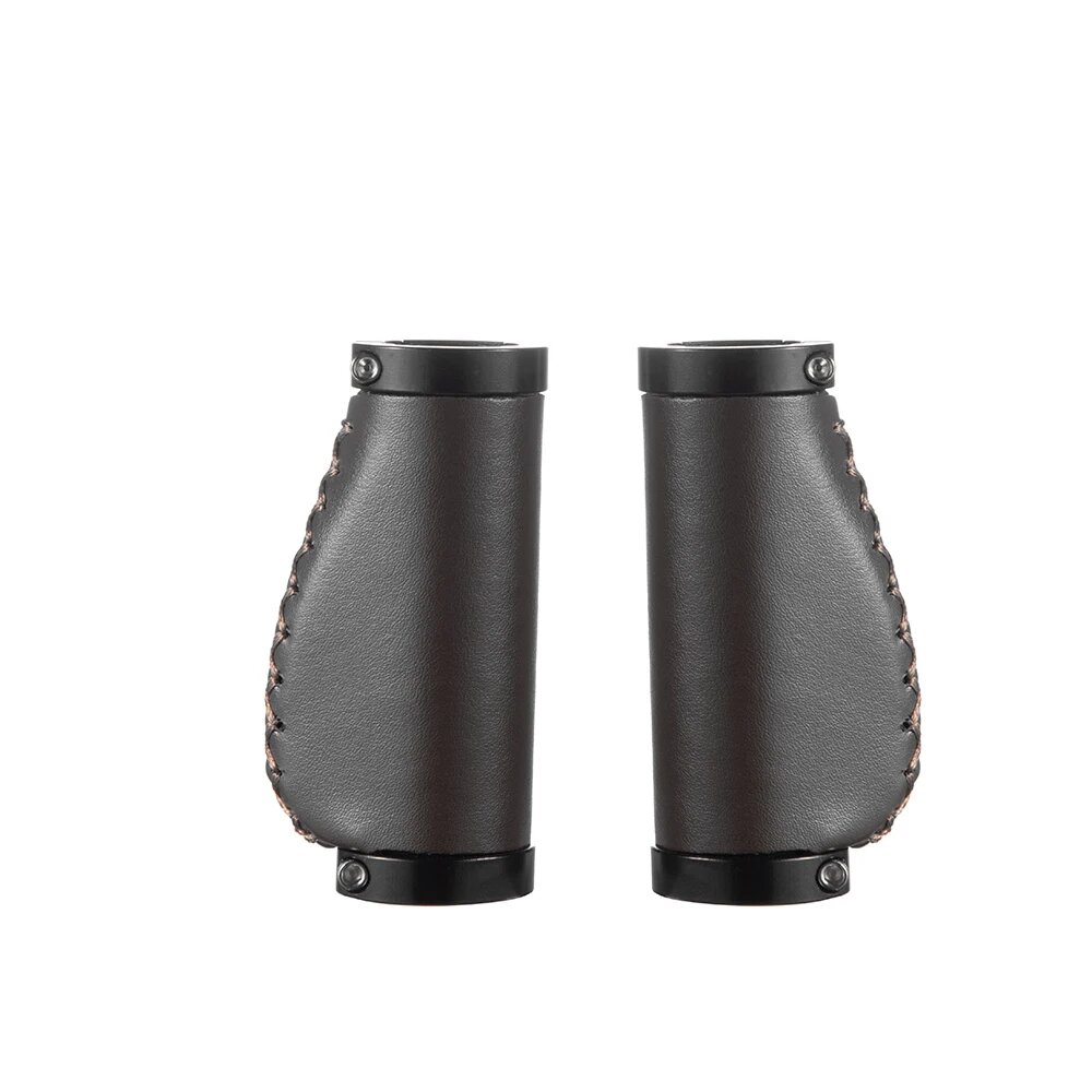 Ручки на руль велосипеда из искусственной кожи, Short-Black