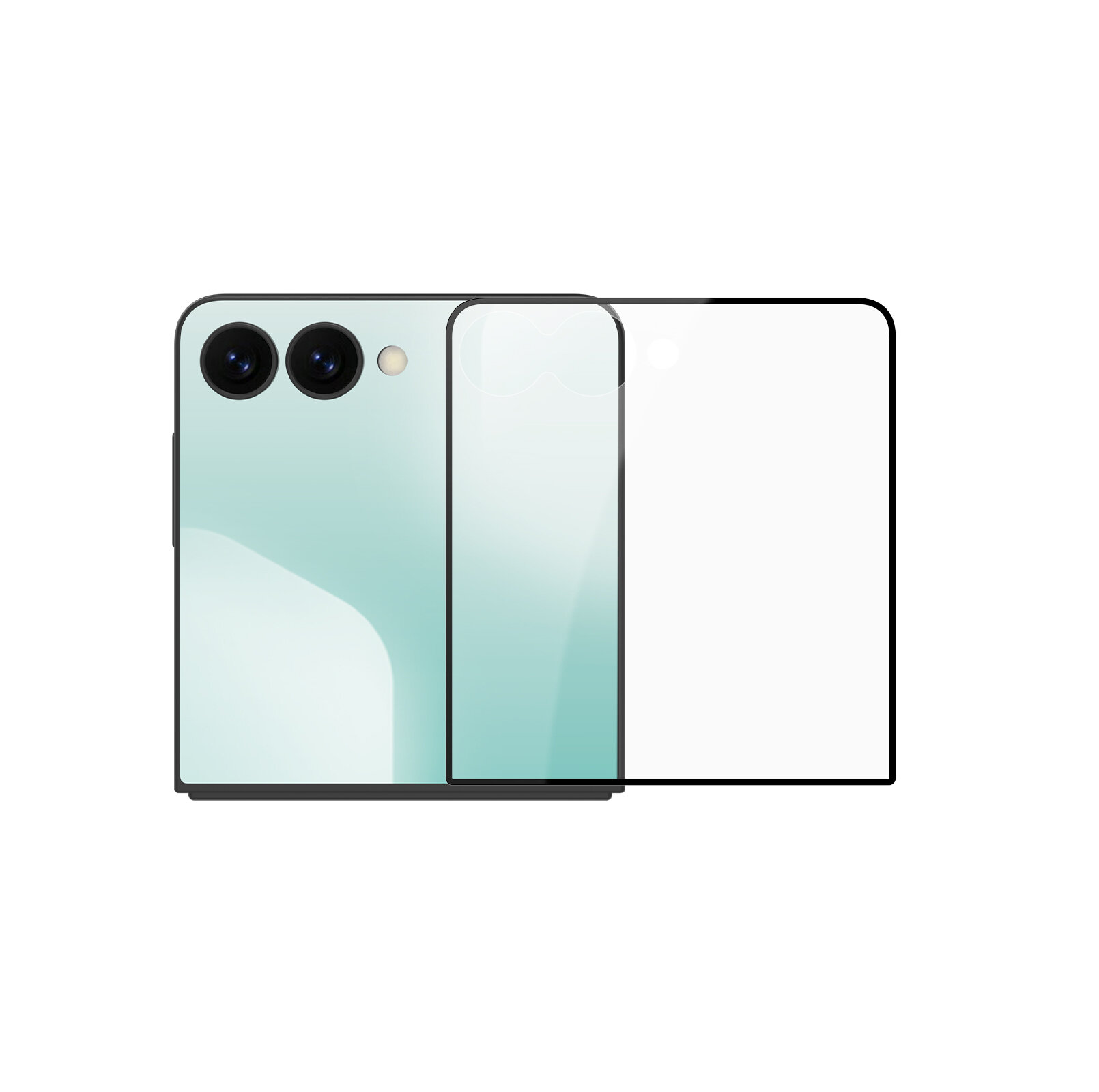Защитное закаленное стекло на экран от Nillkin для Samsung Galaxy Flip 7, серия CP+PRO Anti-Explosion Glass Screen Protector