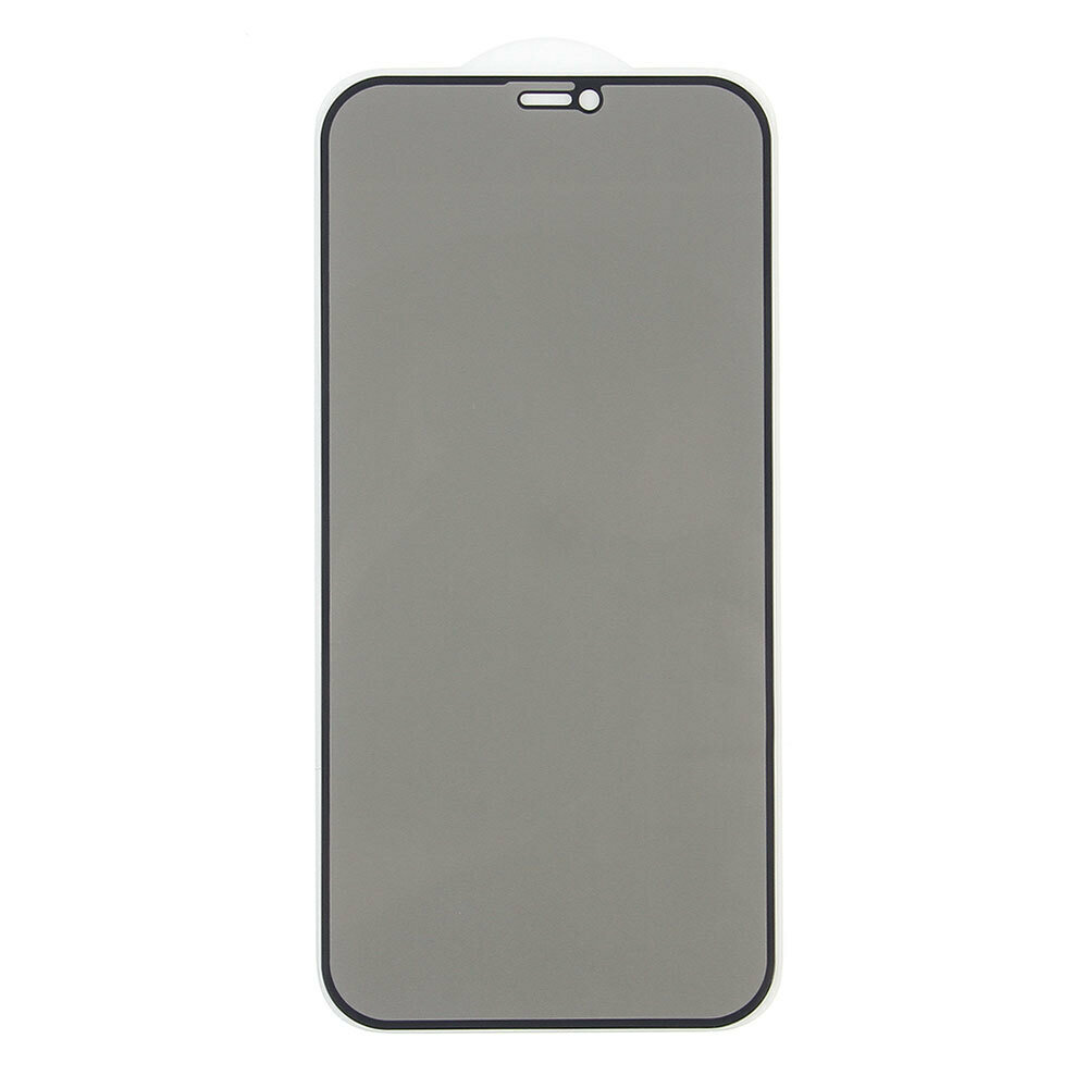 Защитное стекло с анти-шпион для смартфона iPhone 12 и 12 Pro, 2,5D Full Glue