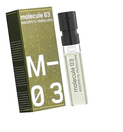 Туалетная вода Escentric Molecules Molecule 03 2 мл сэмпл для женщин и мужчин