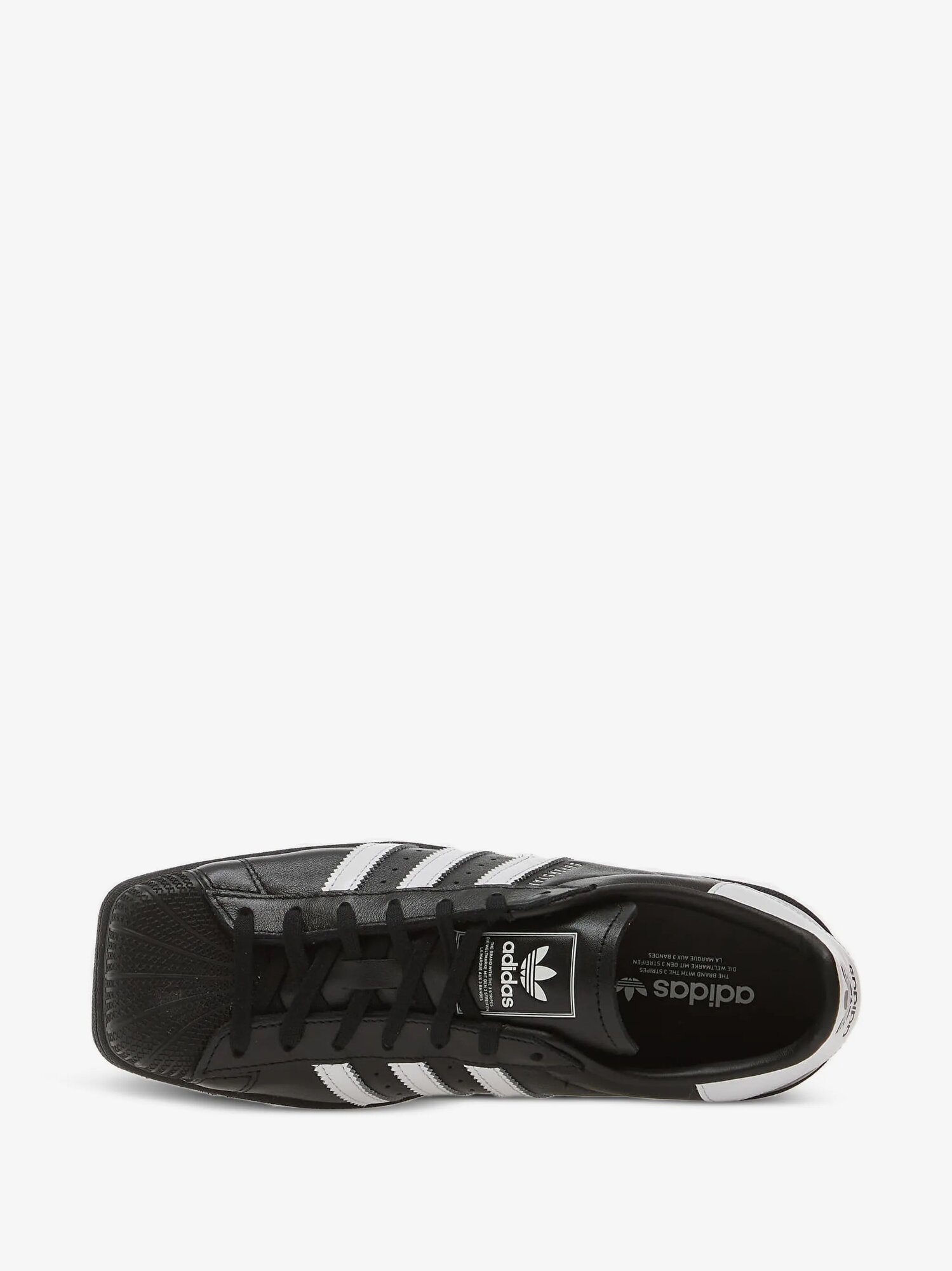 Туфли adidas Superstar SQ, размер 6.5 US, черный — фото 1