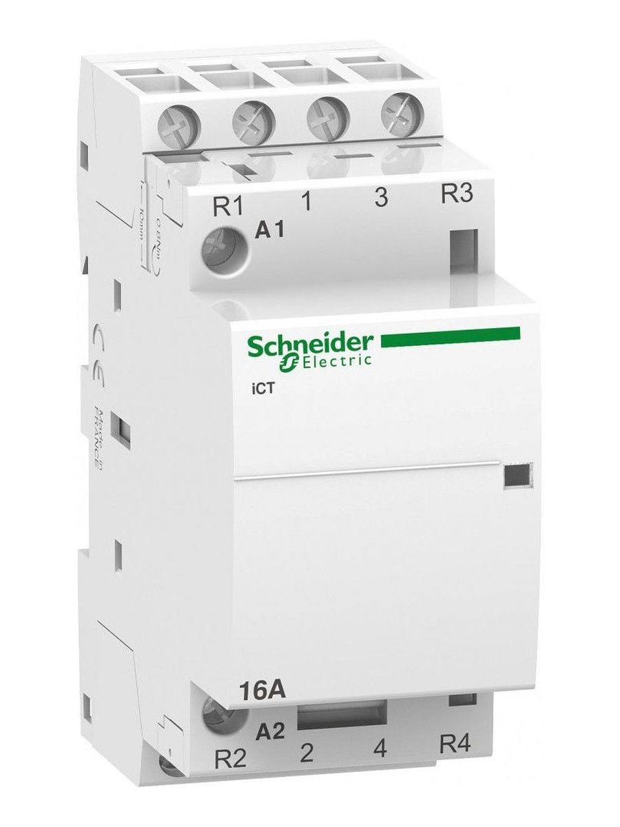 Модульный контактор Schneider Electric iCT 16А 230/240В AC, A9C22818