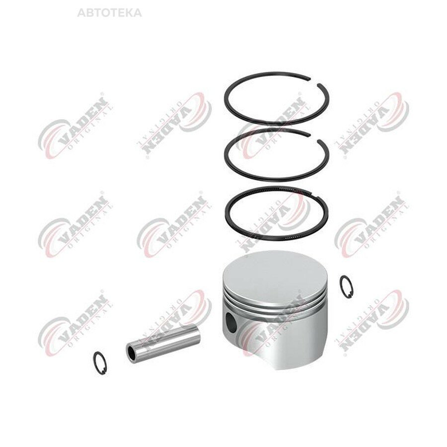 Поршень компрессора VOLVO с кольцами и пальцем VADEN 7000881103