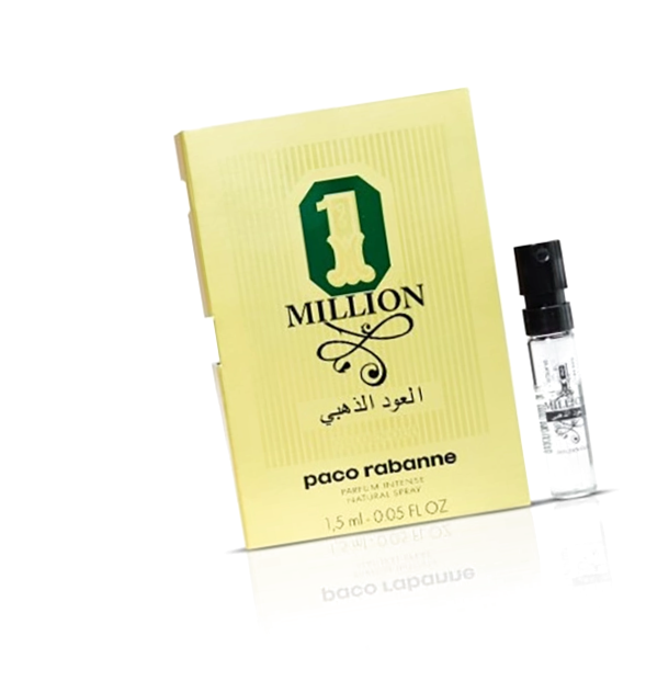Духи мужской аромат сэмпл 1.5 мл - Paco Rabanne 1 Million Golden Oud / Голден Уд